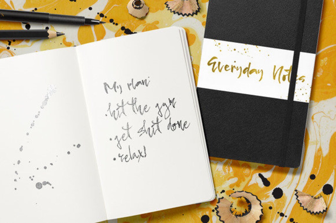 Marker Font, Sharpie Font, Single Line Font, Monoline Font - Etsy