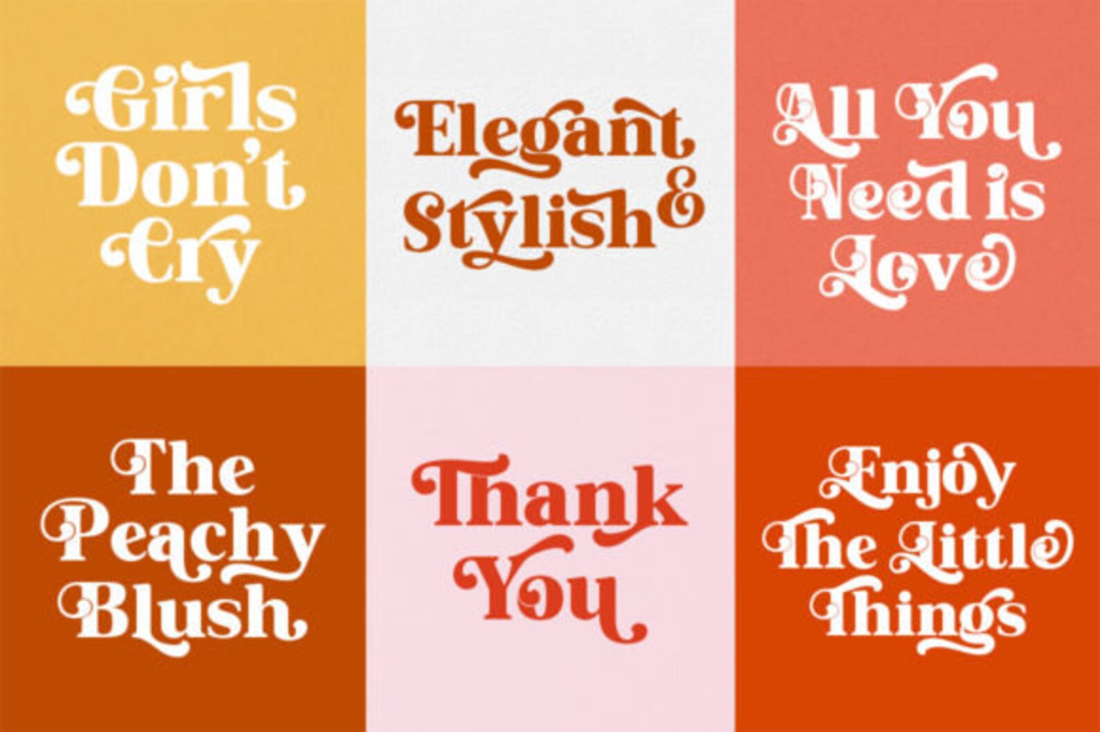 Retro Alphabet Font, Vintage Font, Retro Serif Font, 70s Font, Old ...