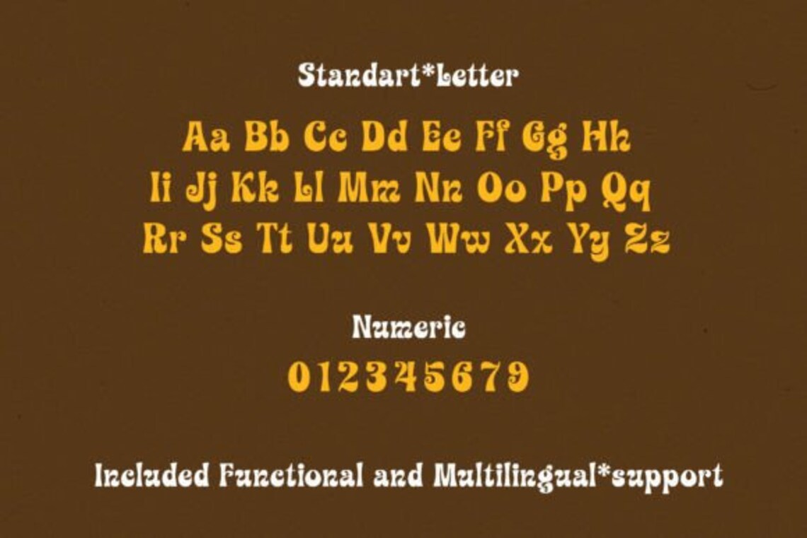 Chunky Script Font Modern Serif Font Procreate Font, Cricut Font Retro 70s Font Font Retro Retro ...