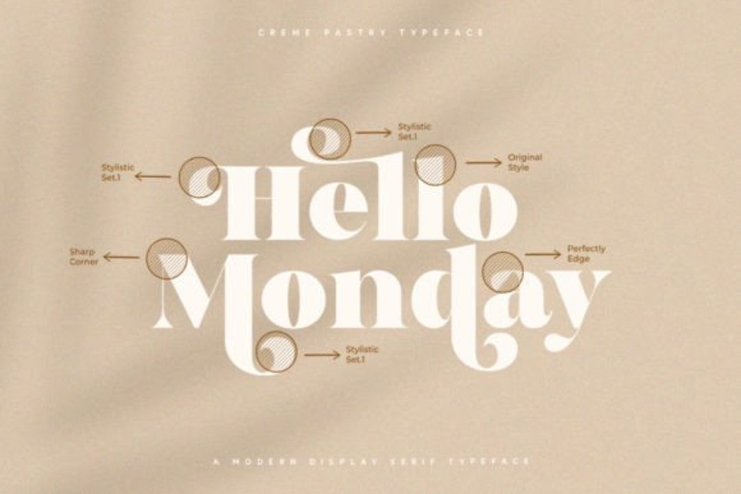 Modern Serif Font, Fonts Procreate, Fonts Cricut, Retro 70s Font, Fonts ...