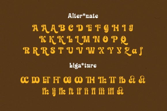 Chunky Script Font | Modern Serif Font | Procreate Font, Cricut Font | Retro 70s Font | Font ...