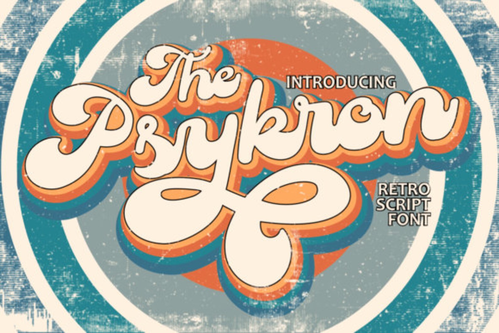 Retro Alphabet Font, Vintage Font, Retro Serif Font, 70s Font, Old ...