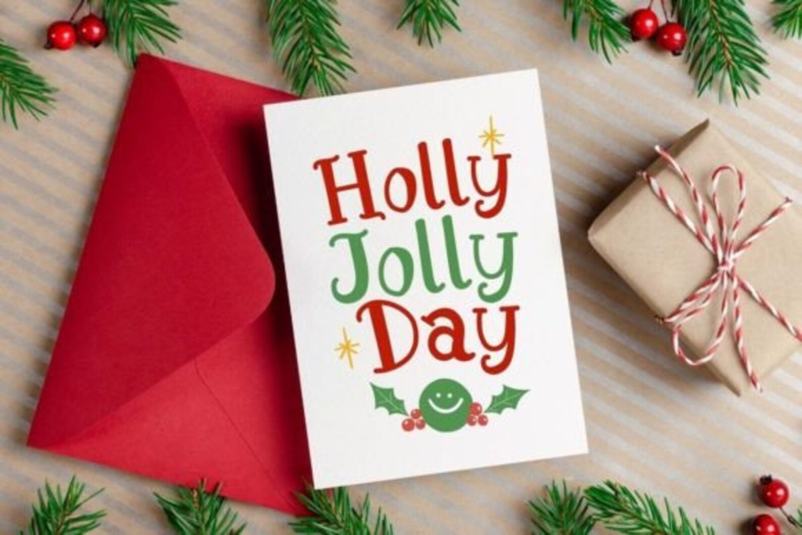 Playful Christmas Font | Playful Groovy Font | Festive Typeface for ...