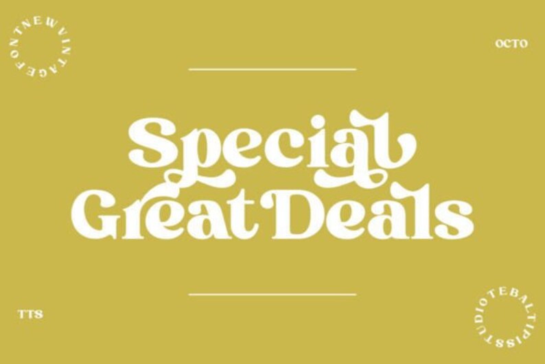 Chunky Script Font | Modern Serif Font | Groovy Script Font | Proreate Font | Cricut Font ...