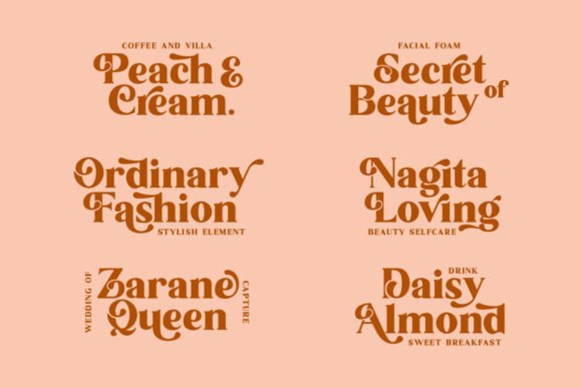 Modern Serif Font, Fonts Procreate, Fonts Cricut, Retro 70s Font, Fonts ...