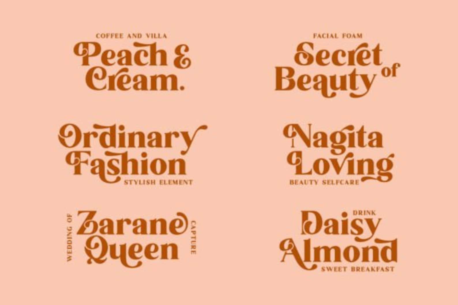 Modern Serif Font, Fonts Procreate, Fonts Cricut, Retro 70s Font, Fonts ...