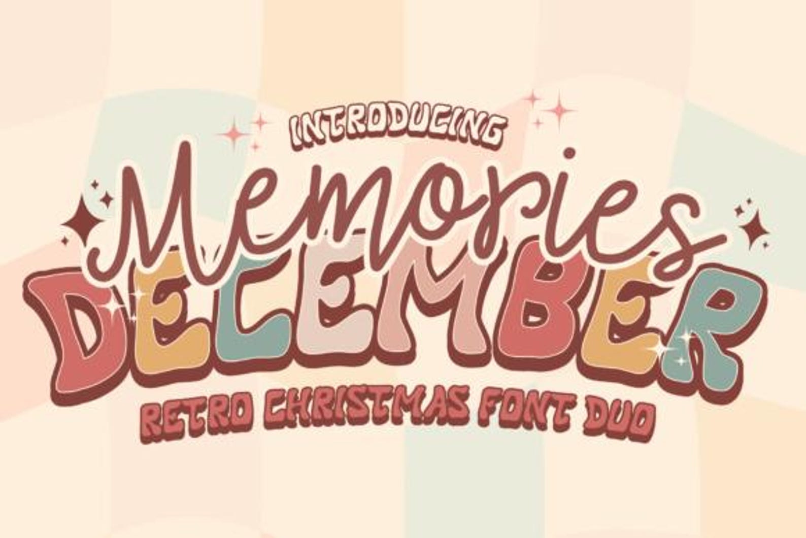 Nostalgic Serif Font, Fonts Procreate, Fonts Cricut, Retro 70s Font ...
