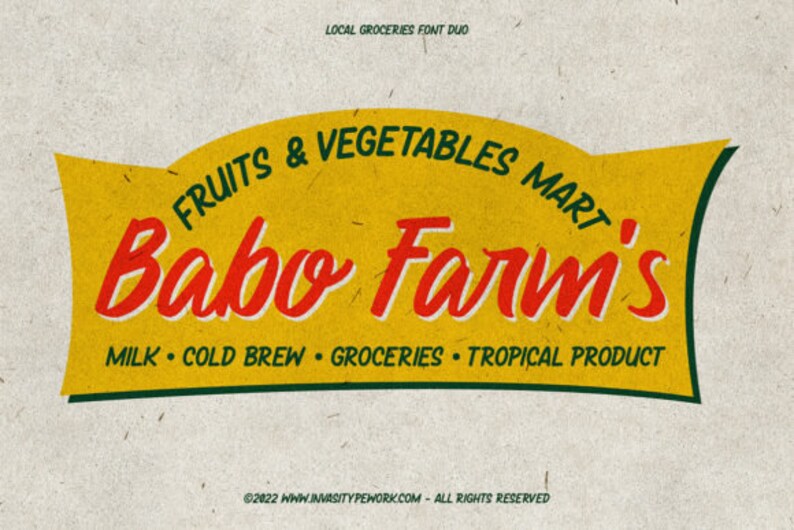 Modern Retro Display Font Duo, Serif Font, Longtail Font, Bold Font ...