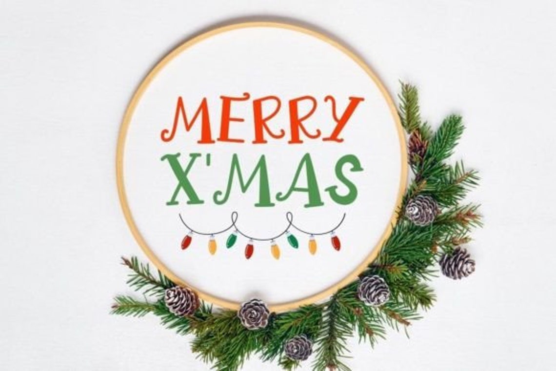 Playful Christmas Font | Playful Groovy Font | Festive Typeface for ...