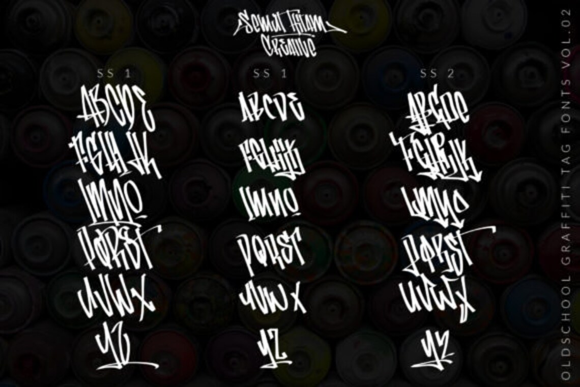 Graffiti Font Graffiti Font SVG Graffiti Font PNG Graffiti Font Cricut ...