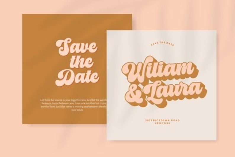 Chunky Retro Groovy Font, Retro Serif Font, Fonts Procreate, Fonts ...