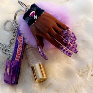 Bossithangz Acrylic Mini Hand Keychains - Etsy