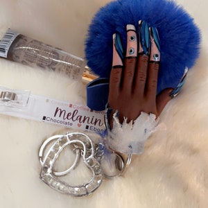 Bossithangz Acrylic Mini Hand Keychains - Etsy