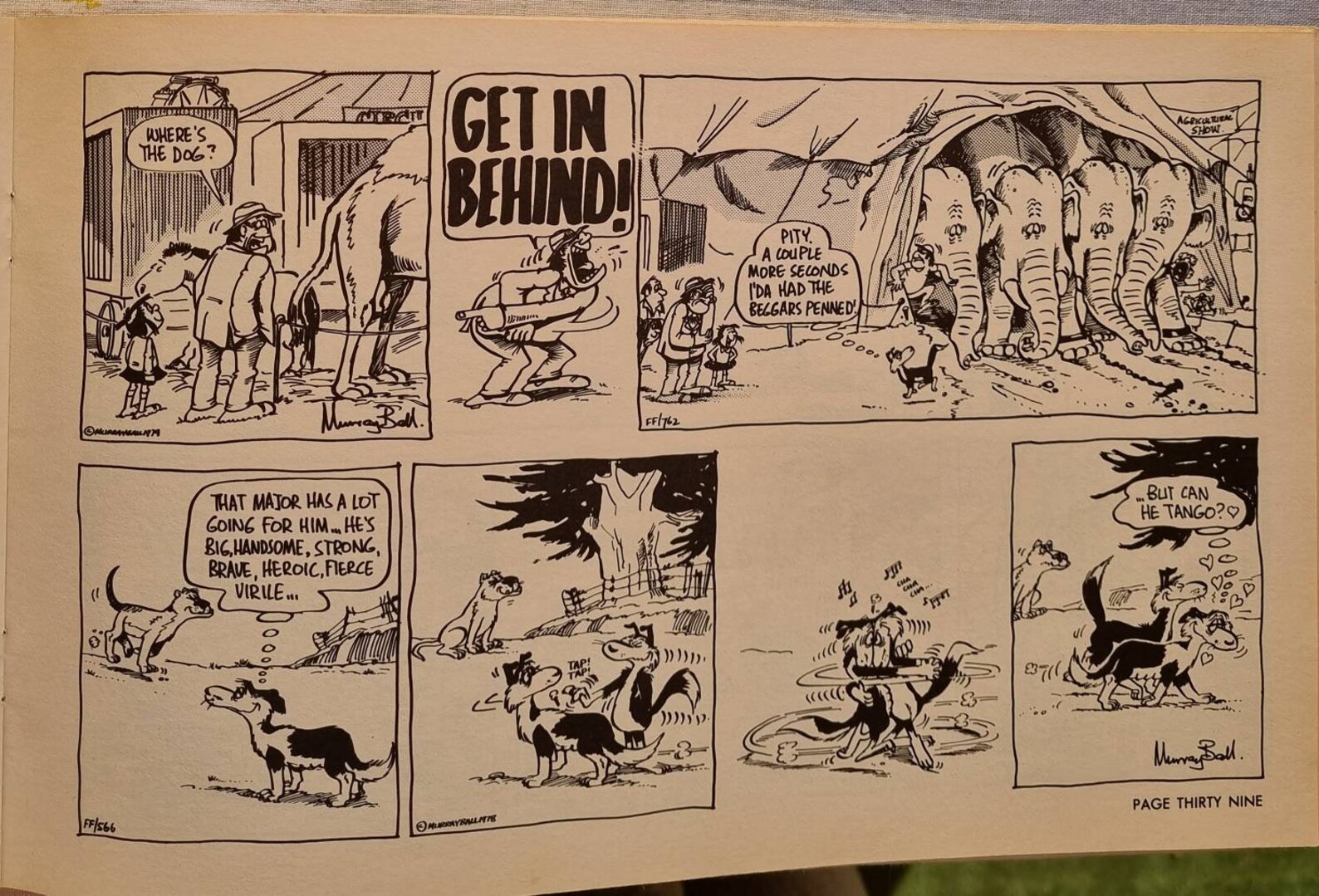 Vintage Footrot Flats 4 by Murray Ball 1981 Comic - Etsy