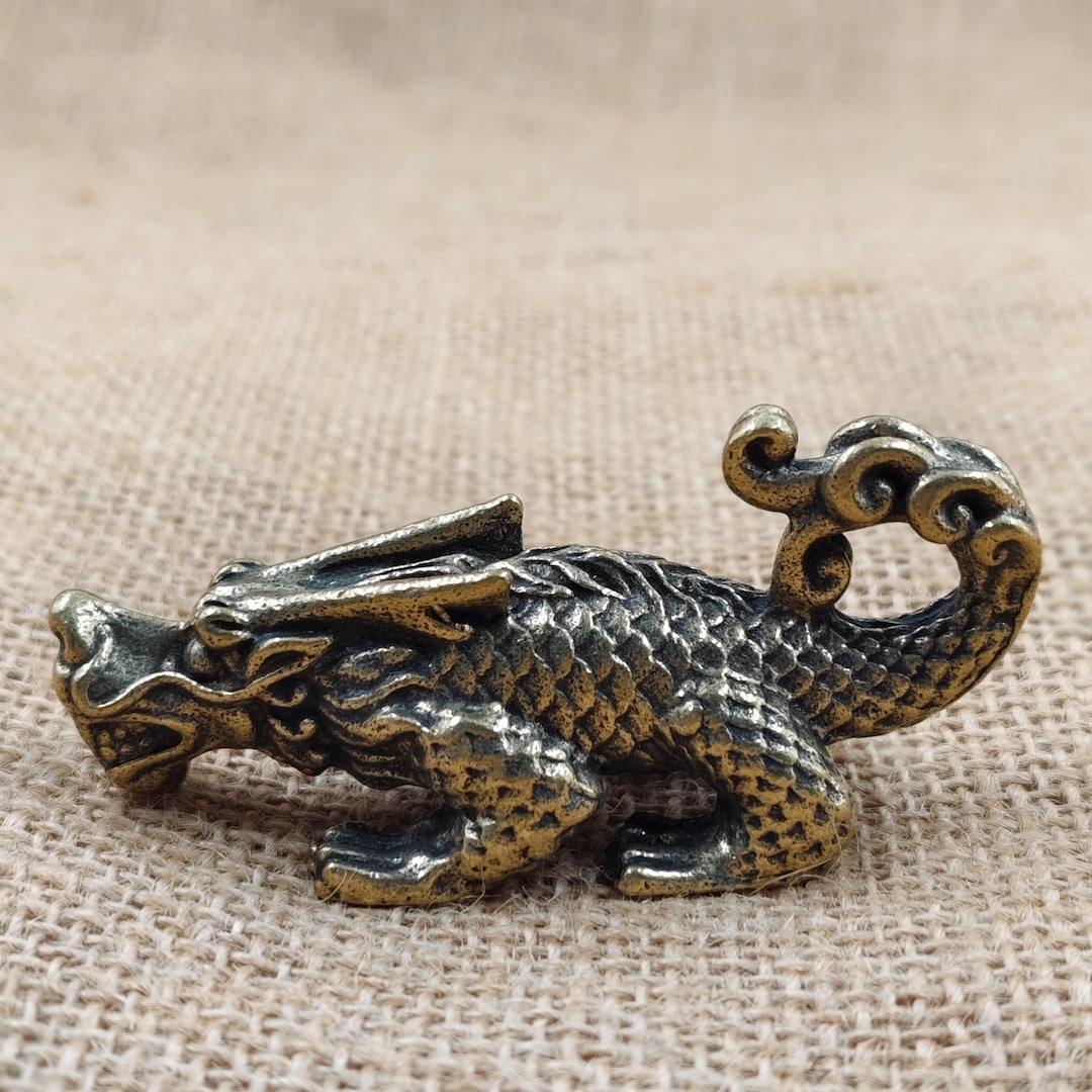 Brassancient Mythical Turtle Fish Beast Chinese Creature Animal ...