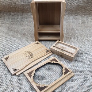 Mini Buddhist Altar Wood Buddha Altar Shelf Wooden Buddhist Altar ...