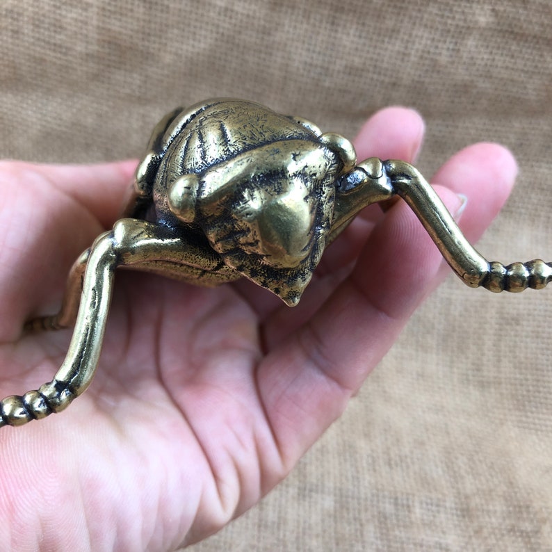 Huge Vintage Style Cicada Figure, Realistic Insects Cicada Bugs Statue ...