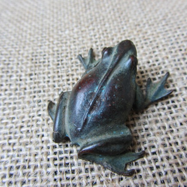 Copper Frog - Etsy