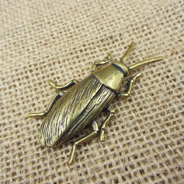 Brass Bug Figurines - Etsy