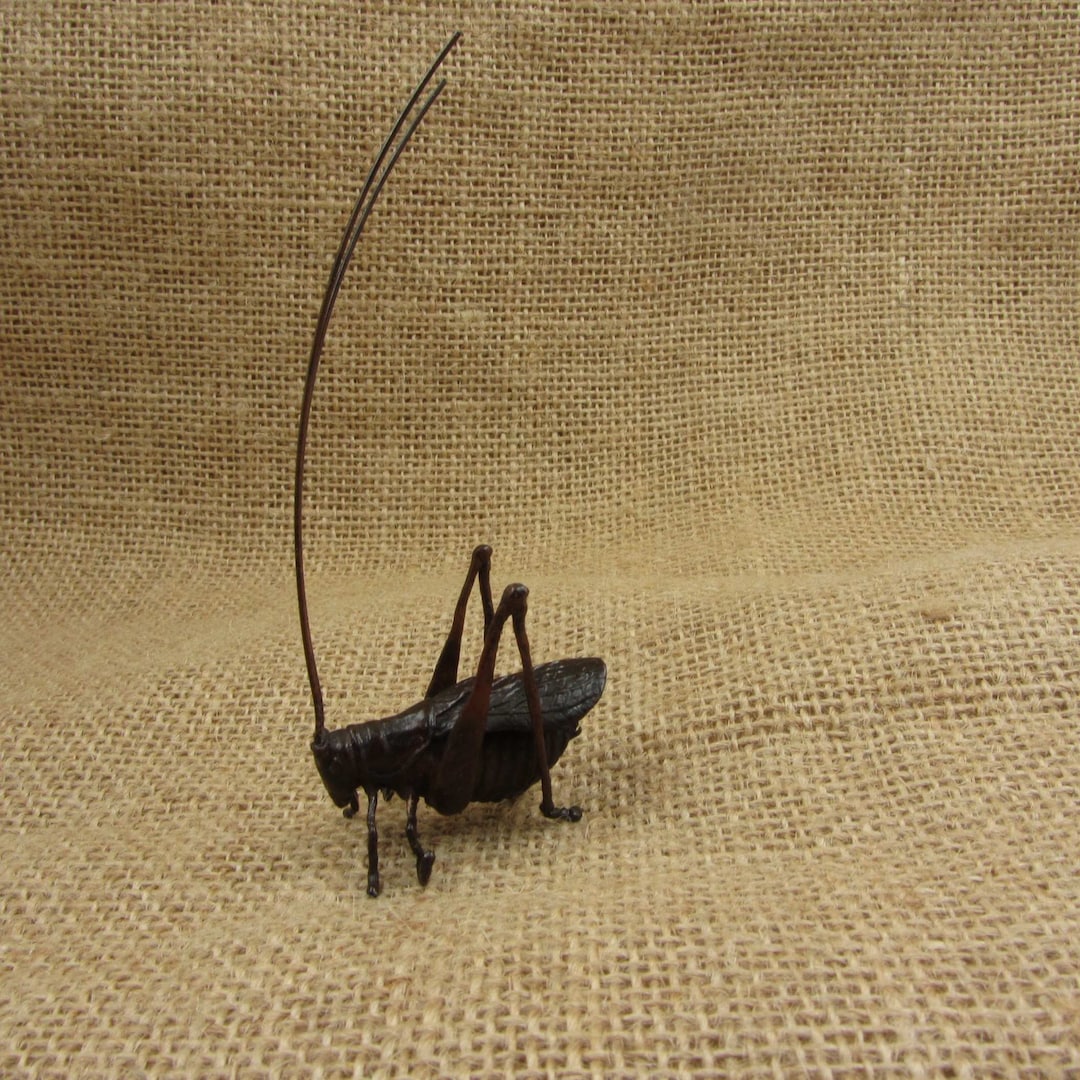 TOM5841 Simulation 1:1 Realistic Insect Grasshopper Figurine Small ...