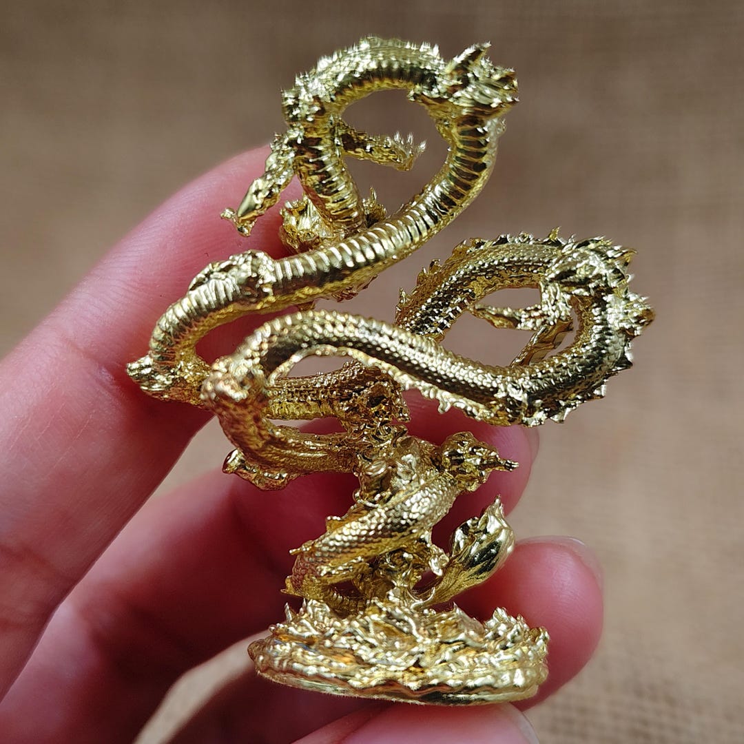 The Azure Dragon in Chinese Mythology Statue Brass Magical and Noble ...