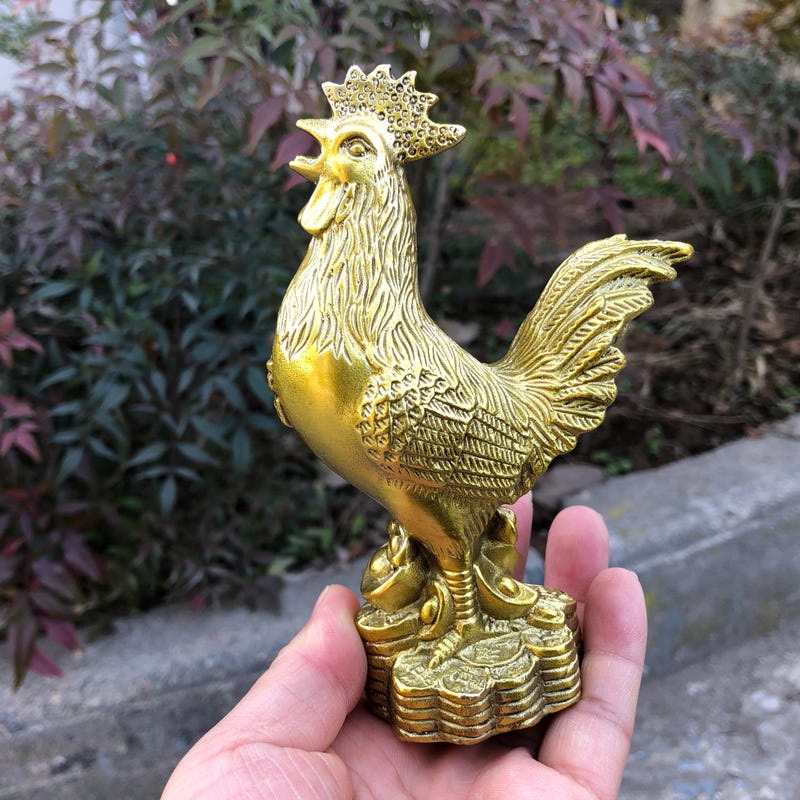 Rooster Statue - Etsy