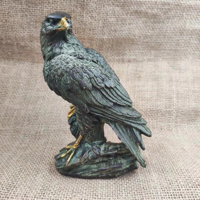American Bald Eagle Desk Statue - Etsy