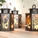 Autumn Forest Scene Lantern Tea Light Halloween Theme Forest - Etsy
