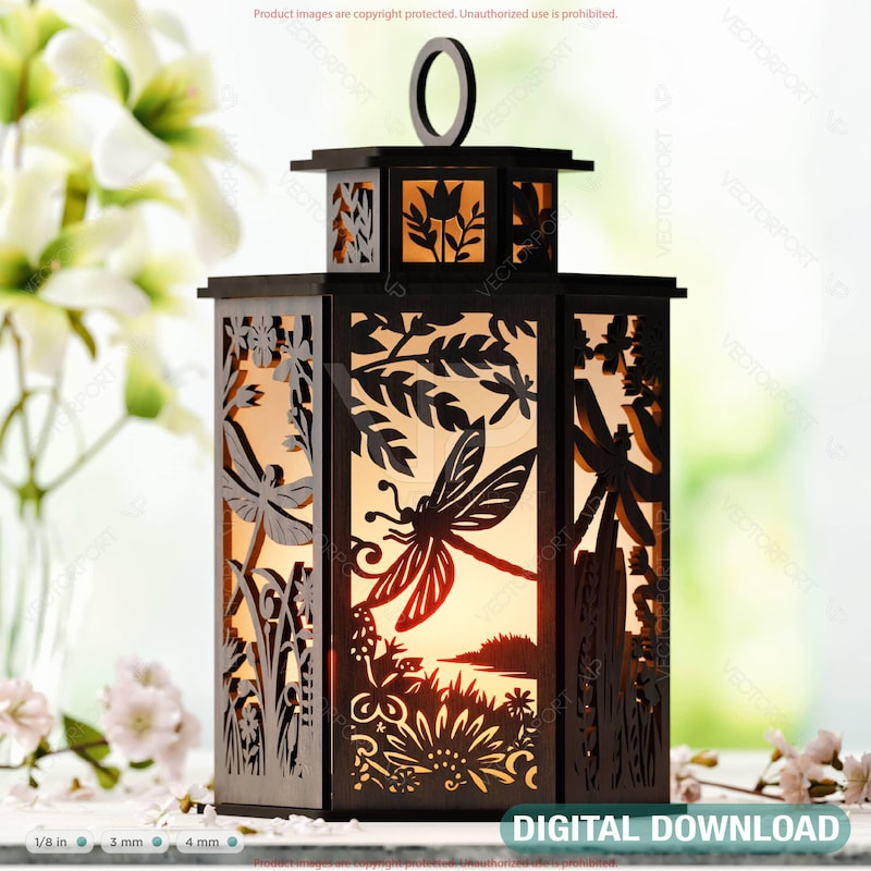 Dragonfly Fly Lamp - Etsy