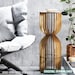 Elegant Modern Laser Cut Cylinder Coffee Table Digital Download |#215 ...