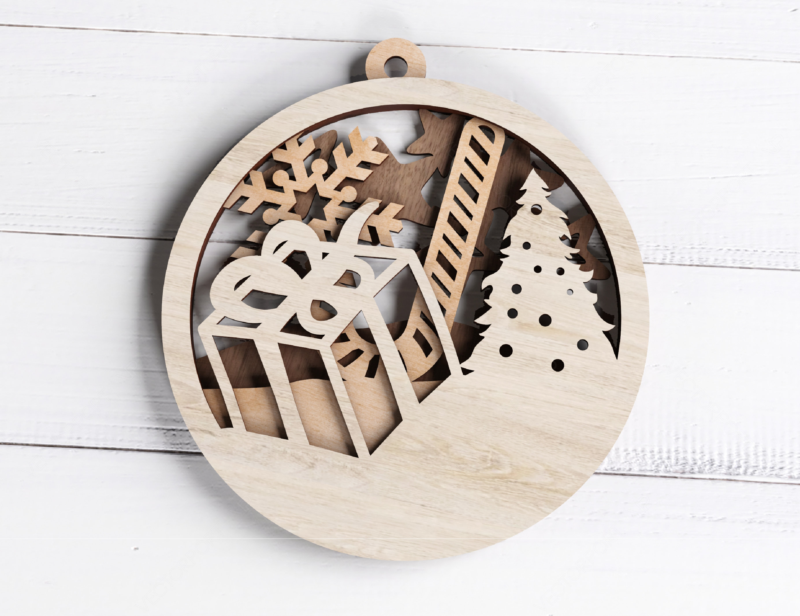 Christmas Balls Tree Decorations Craft Hanging Bauble Paper - Etsy