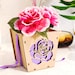 Rose Box Laser Cut Gift Box Envelope Home Décor Decorative Wedding Card ...