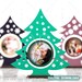 Standing Christmas Tree Photo Frame Tree Decorations Craft Standing New ...