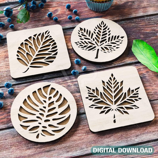 Laser Cut Coaster - Etsy