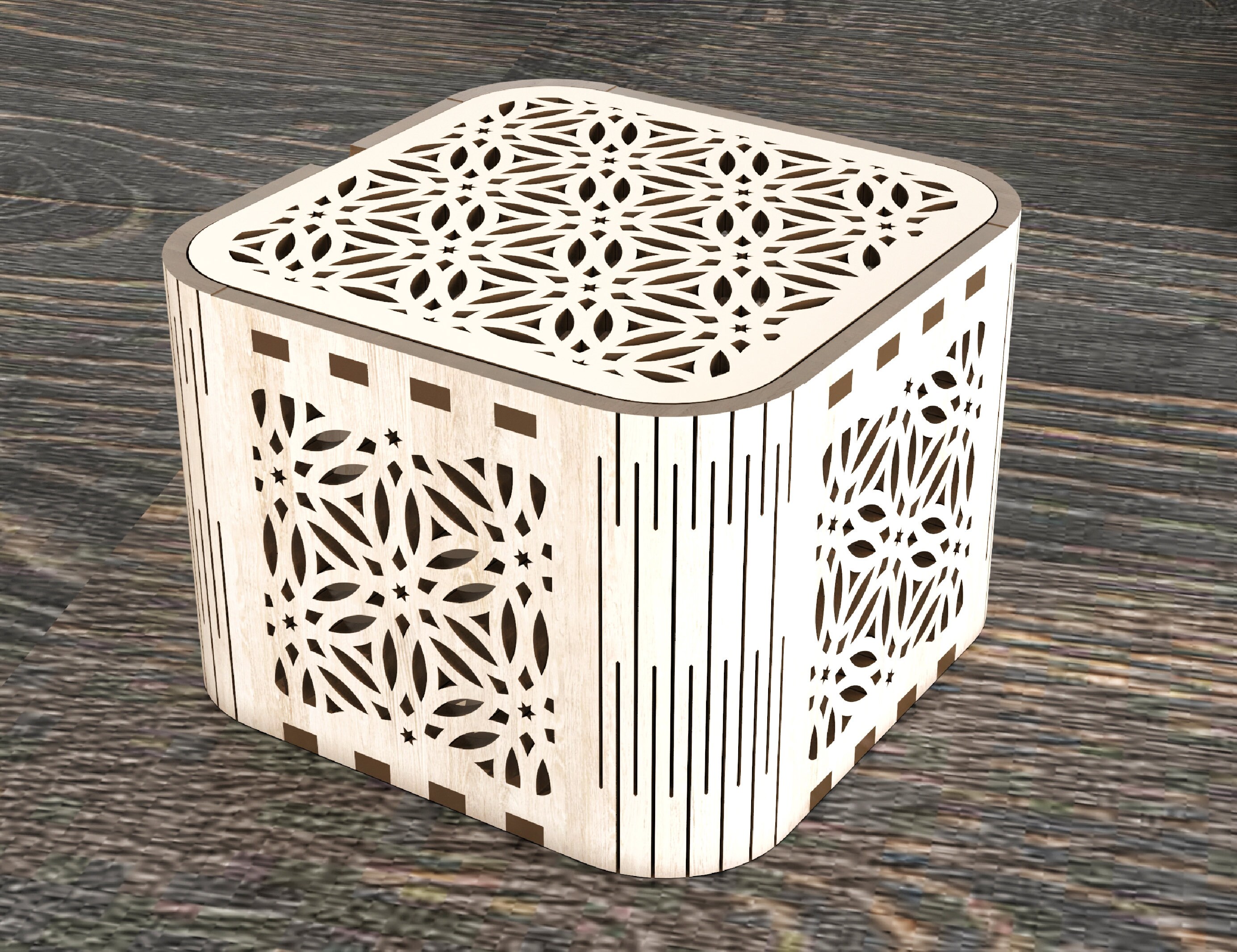 Decorative Wooden Gift Box Laser Cut Jeweler Case Wedding Love - Etsy