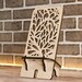 Laser Cut Wooden Mobile Phone Stand Cell Phone Holder Digital - Etsy