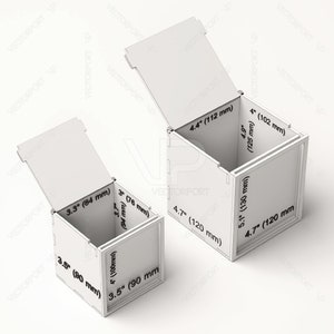 Wooden Opener Engraved Gift Box – Mom and Son Themed Laser Cut SVG ...