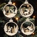 Bundle of 3D Christmas Ornaments, Tree Decorations Craft Set, Hanging ...