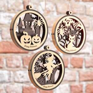 Halloween Bundle Decoration Balls Craft Hanging Bauble Pumpkin Cat ...