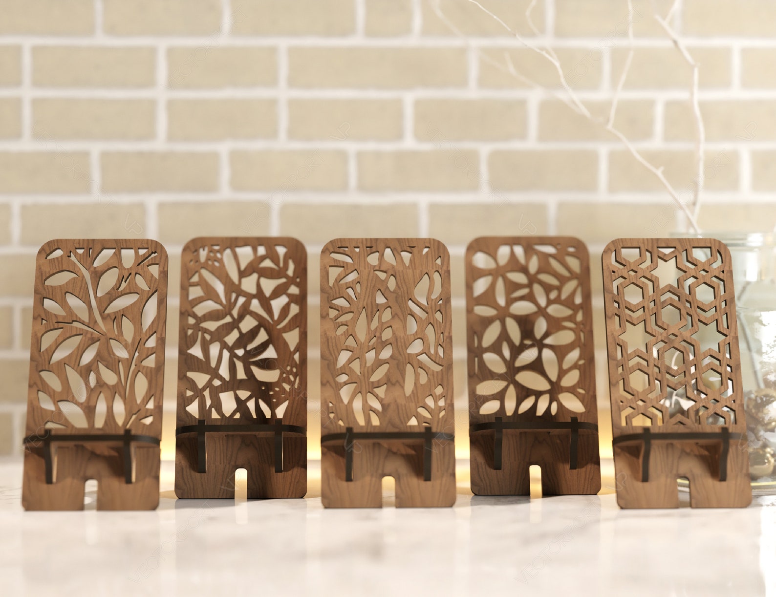 Laser Cut Wooden Mobile Phone Stand Cell Phone Holder Digital - Etsy