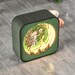 Easter Magic: Square Table Lamp With Bunny and Fairy Silhouettes - LED ...