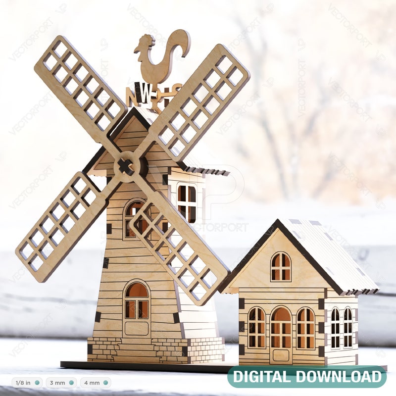 Laser Cut Cottage - Etsy