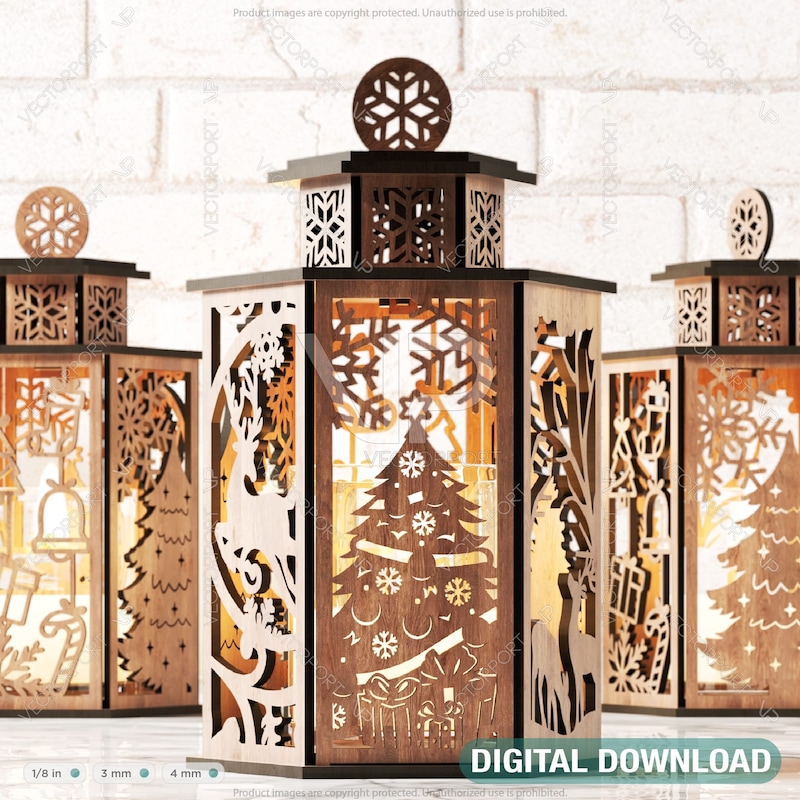 Lantern Paper Table Lamp - Etsy