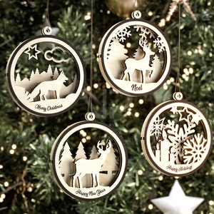 Christmas Tree Décor Bundle 30 Different Designs Christmas Balls Craft ...