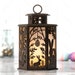 Easter Lamp Candle Holder Ornaments Light Bunny Tealight Lamp Night ...
