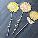 Sunflower Laser Cut Out Stick With Tag for Laser Cutting Art Valentine ...