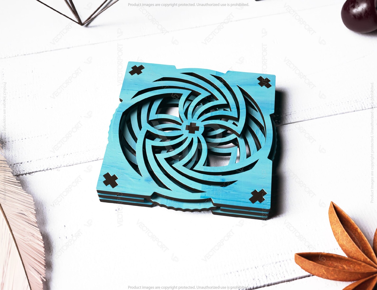 Engage Your Senses: Kinetic Sculpture Coaster 3D Mechanical Laser Cut ...
