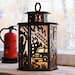 Firefighter Theme Laser Cut Table Lamp With Helmet, Axe, Fire Symbol ...