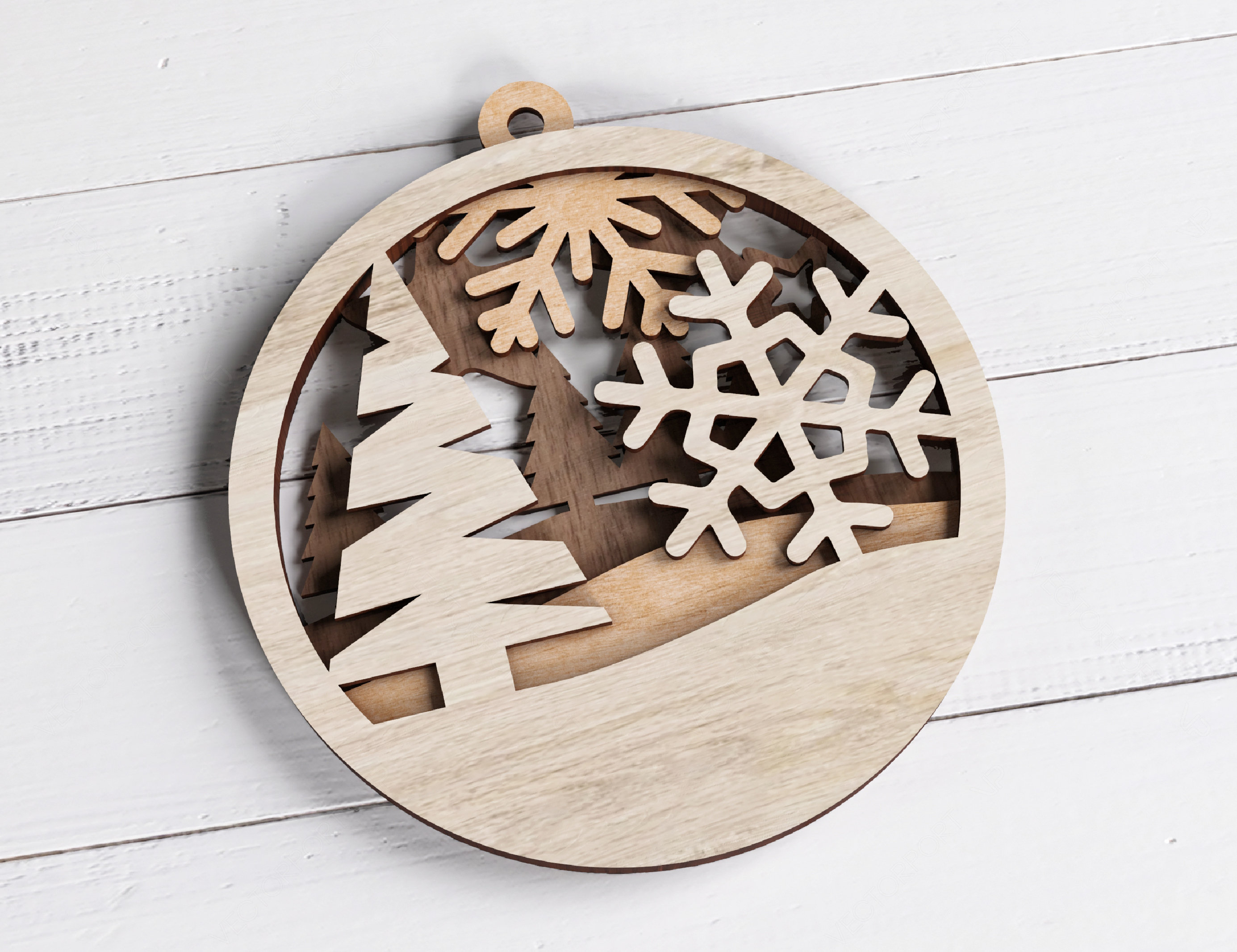 Christmas Balls Tree Decorations Craft Hanging Bauble Paper - Etsy