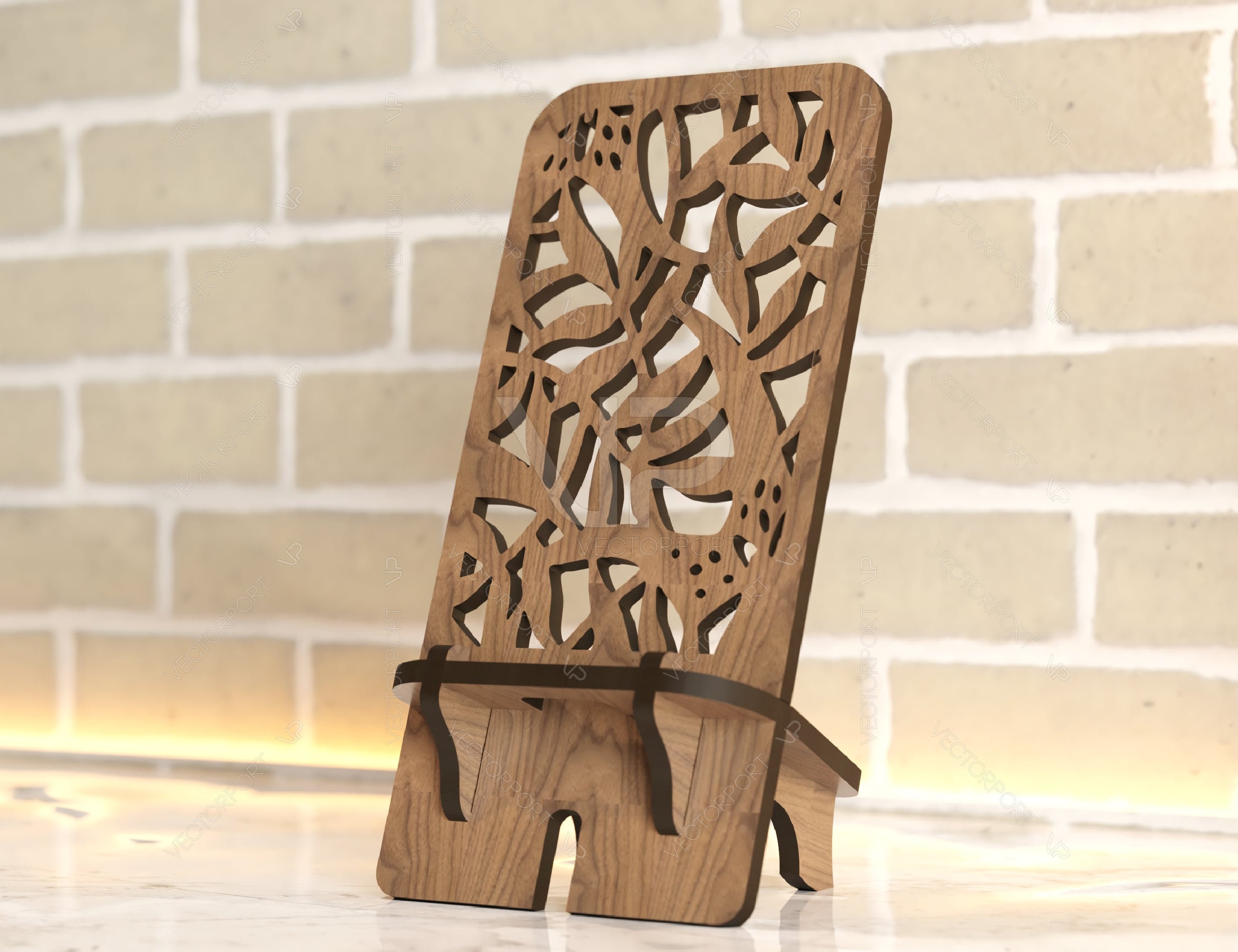 Laser Cut Wooden Mobile Phone Stand Cell Phone Holder Digital Download ...